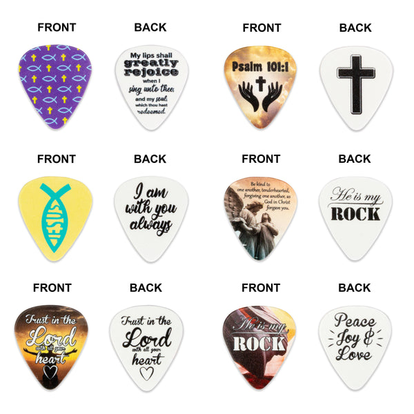 "Praise Him" Guitar Pick Tins (PTXN-6M) – PickWorld